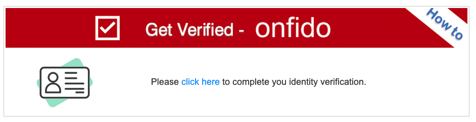 How to Verify your Account with Onfido (With Video) – Vida Divina